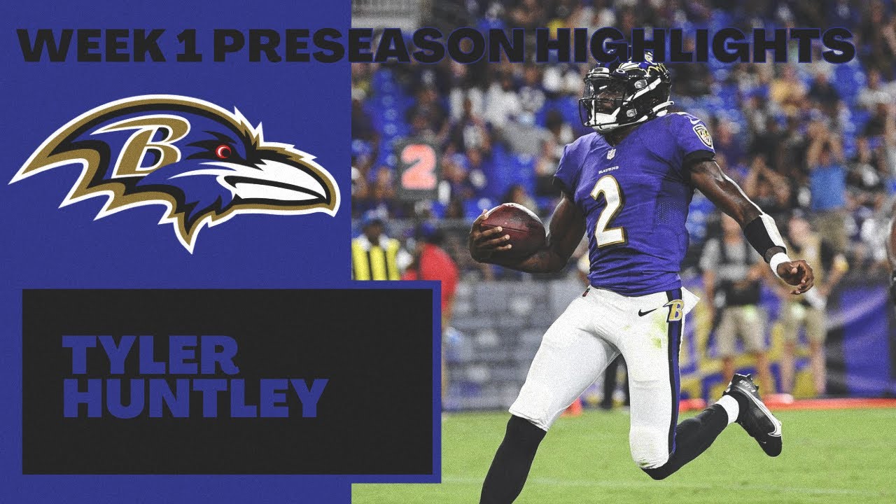 Tyler Huntley Week 1 Preseason Highlights | 2021 NFL Preseason ...