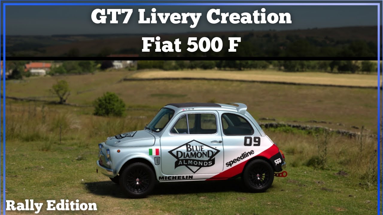 GT7 Livery Creation | Fiat 500 F | Rally Edition - YouTube