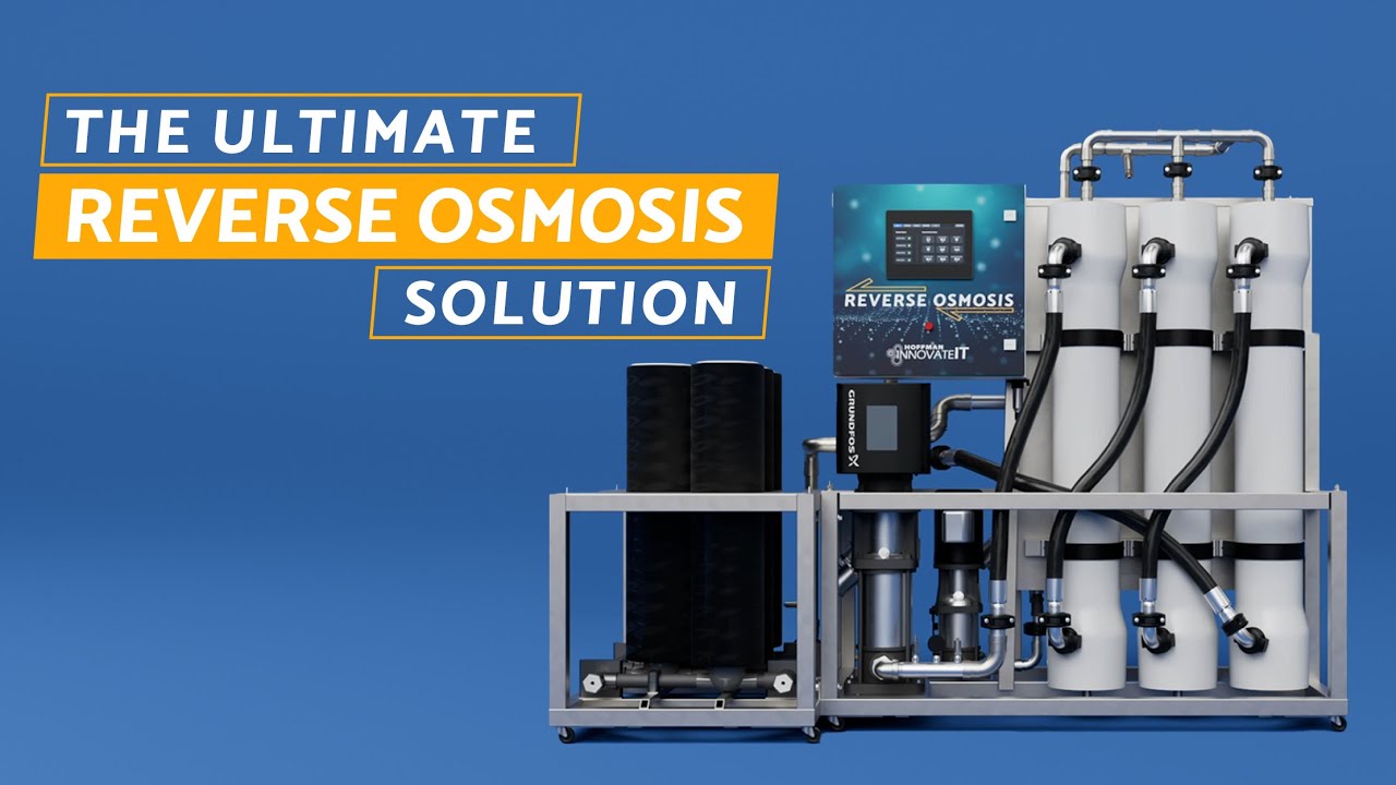 Reverse Osmosis Spot-Free Rinse System by Hoffman innovateIT - YouTube