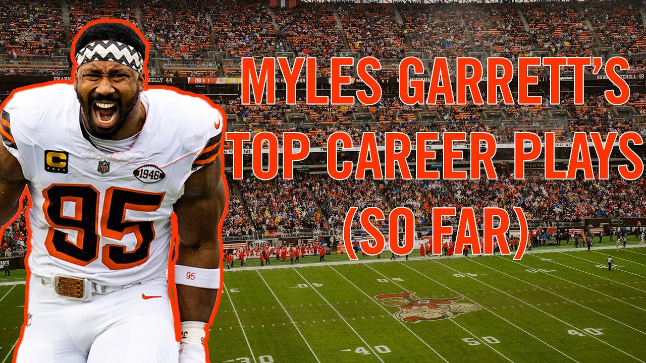 Myles Garrett's top career plays (so far) - YouTube