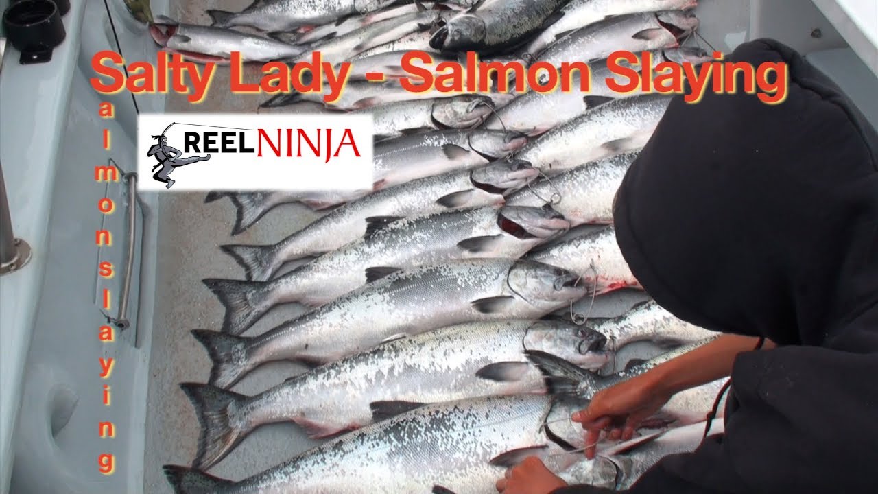 Salty Lady Salmon Fishing - YouTube