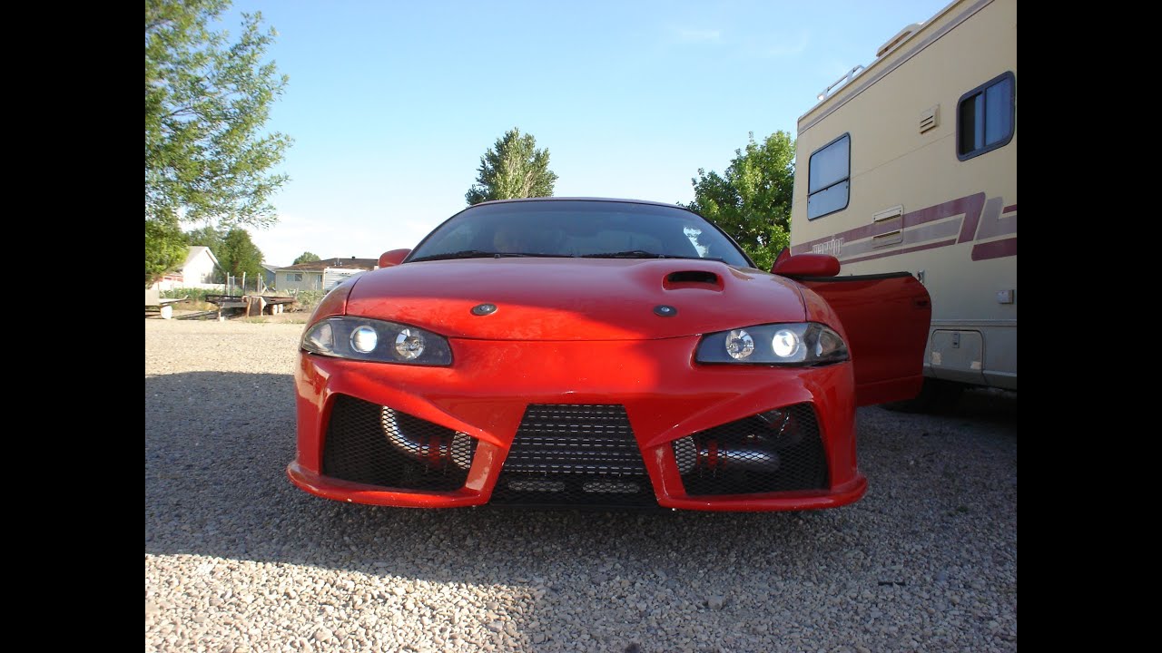 98 Eclipse 420a Fully built first start! No choking at all! - YouTube