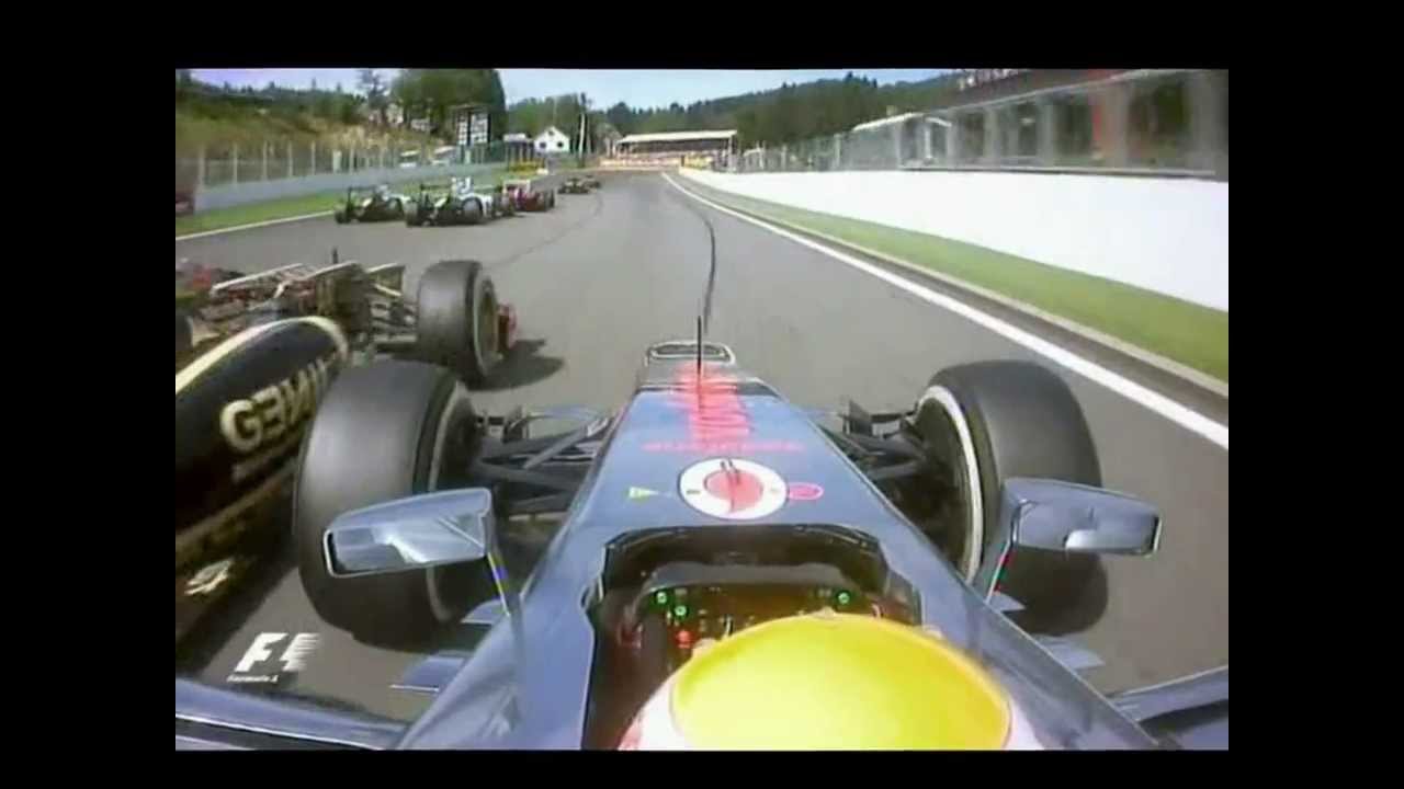 F1 Spa 2012 - Hamilton crash Onboard [HD] - YouTube