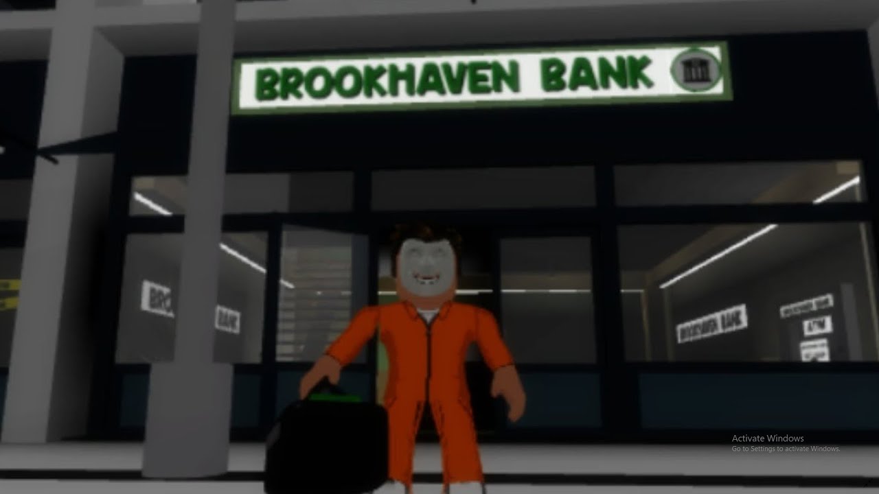 BANK STOLE! in - BROOKHAVEN RP🏡 - YouTube