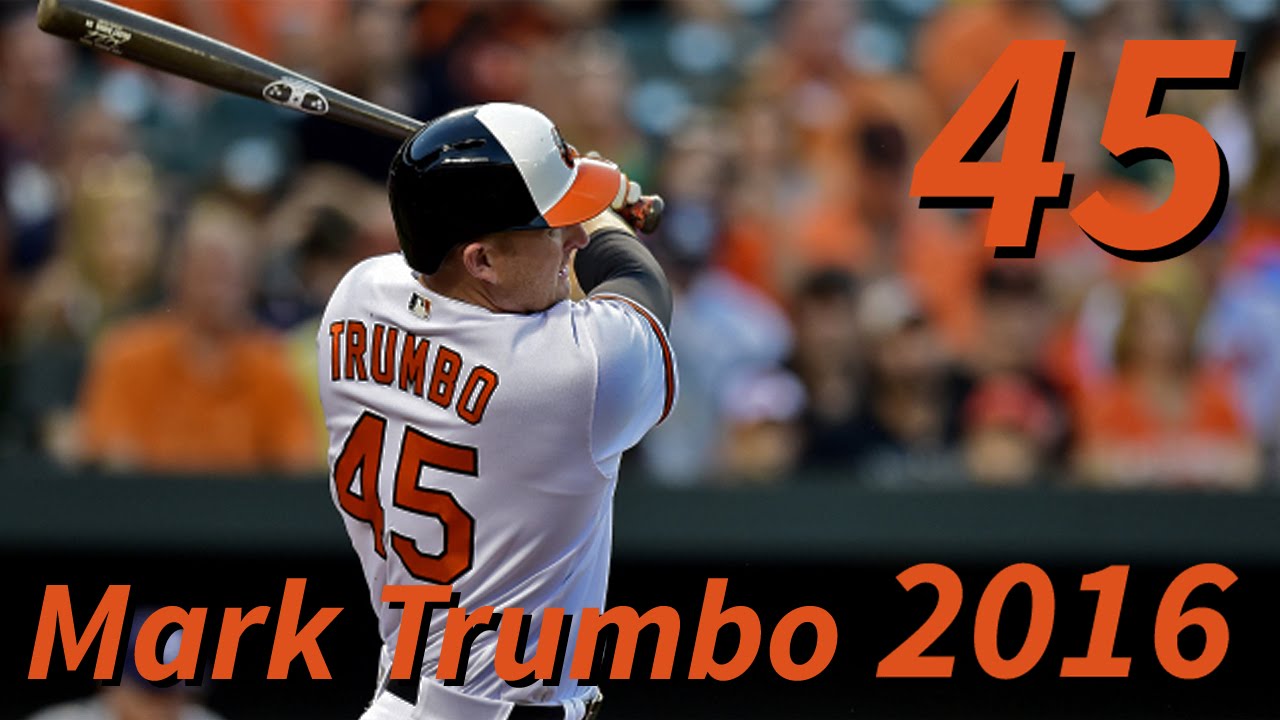 Mark Trumbo Highlights 2016 - YouTube