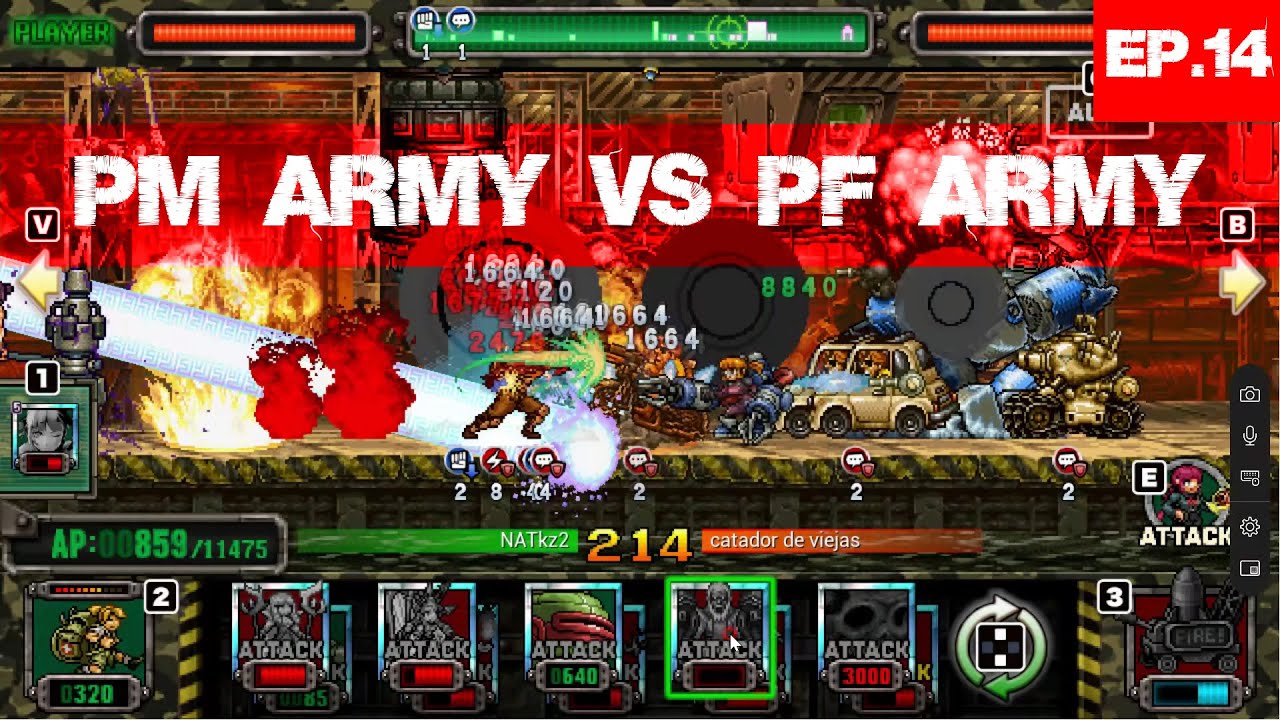 [MSAR] Online Battle PM ARMY vs PF ARMY Ep.14 - YouTube
