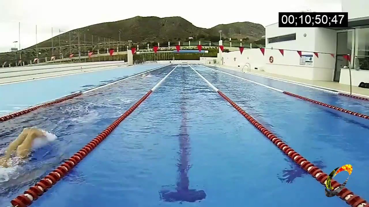 Natacion - Test 1000m 02/02/2014 - YouTube