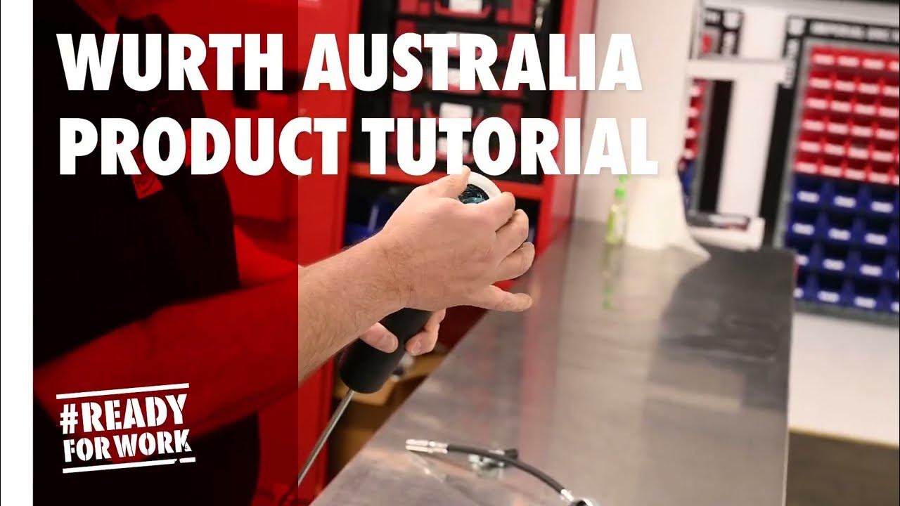 Single Handed Grease Gun - Wurth Australia - Product Tutorial - YouTube