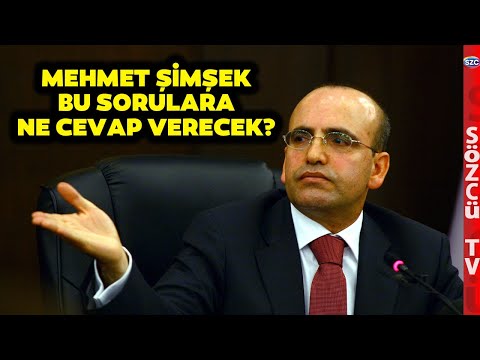 Şeffaflık Vurgusu Yaptı Ama... Mehmet Şimşek Bu Sorulara Ne Cevap Verecek?