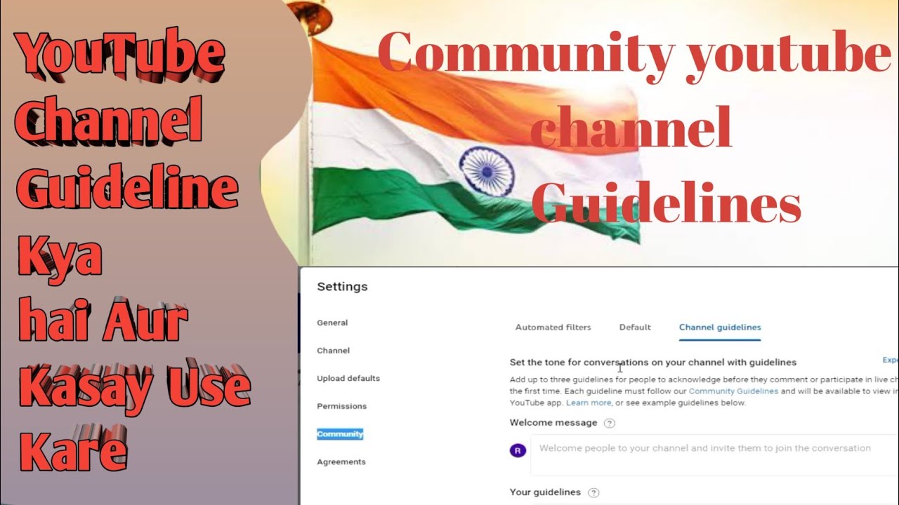 Youtube Channel Guidelines (2023) || How To Setup Youtube Channel ...