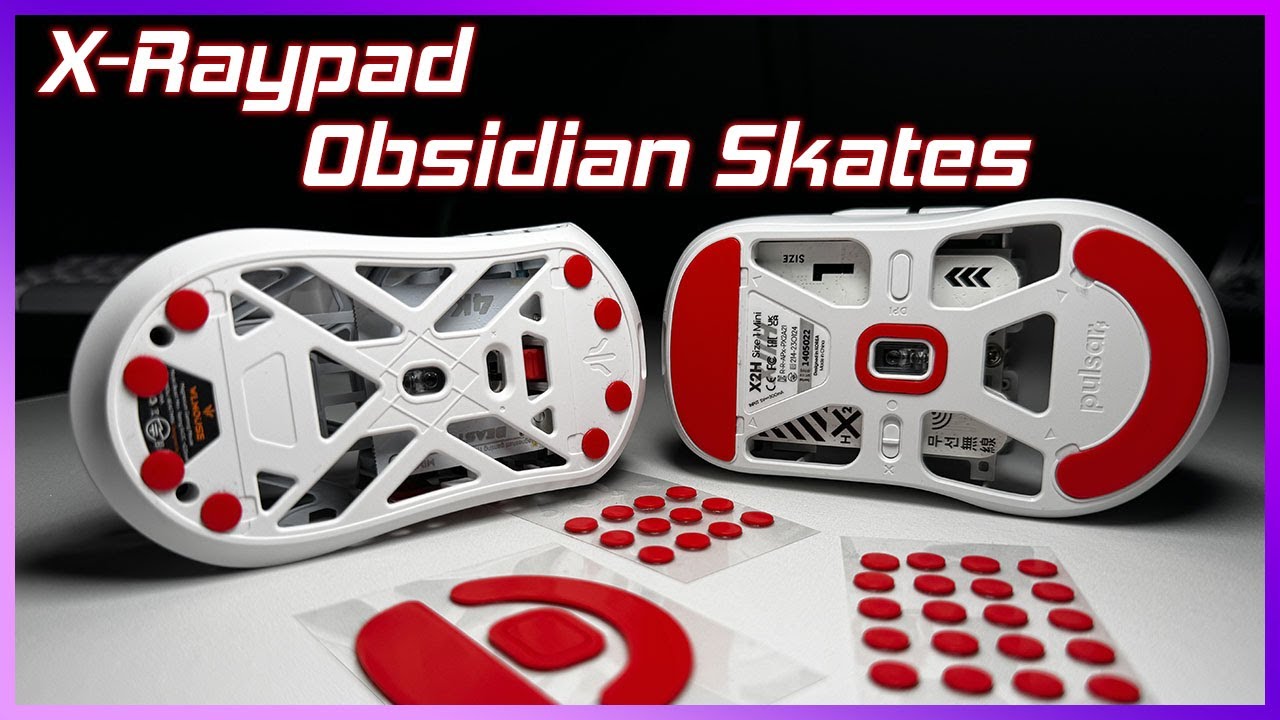 En Uzun Ömürlü Skates ?? | X-Raypad Obsidian Mouse Skates İncelemesi ...