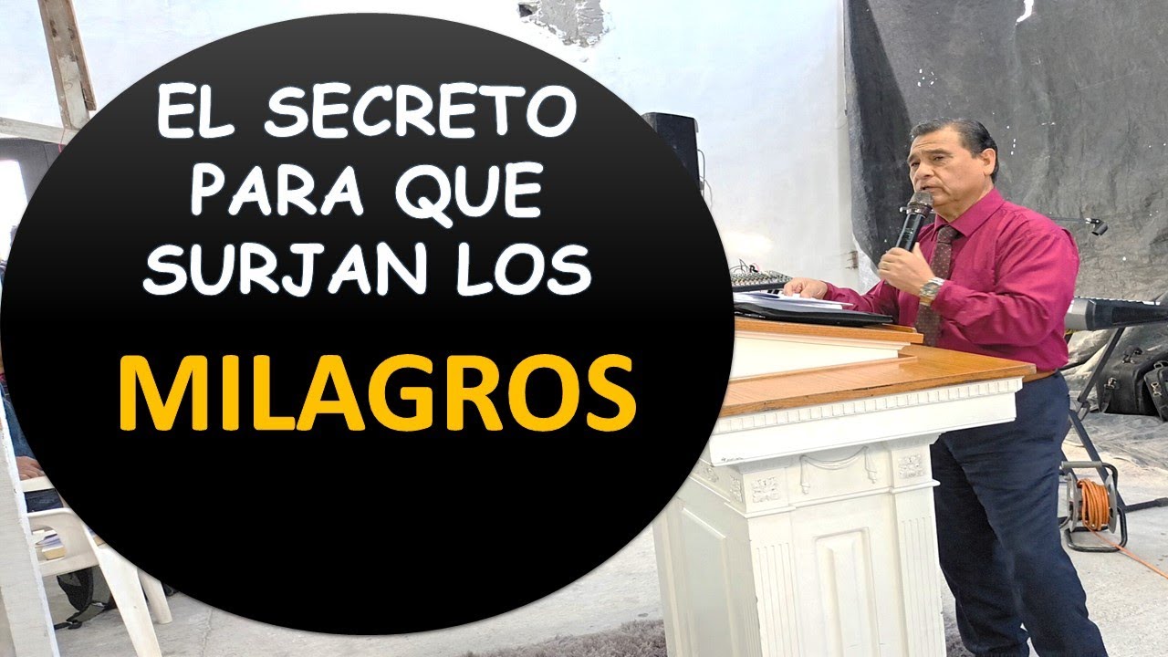 Apostol Moises Alberto Caudillo tema El secreto para que surjan los ...