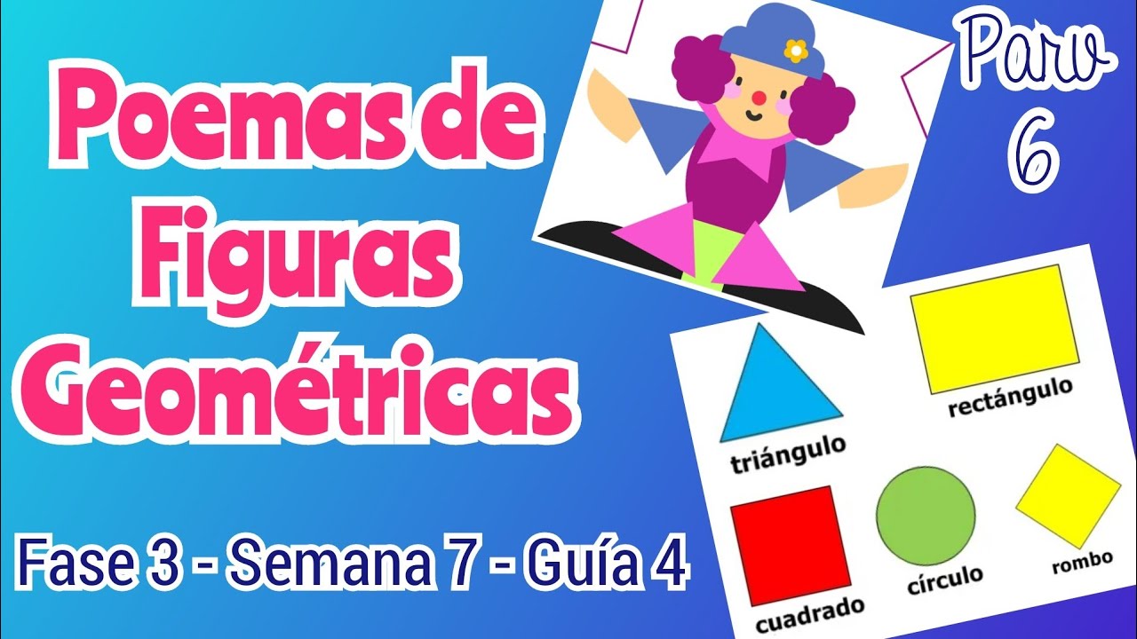 Poemas de figuras geométricas - YouTube