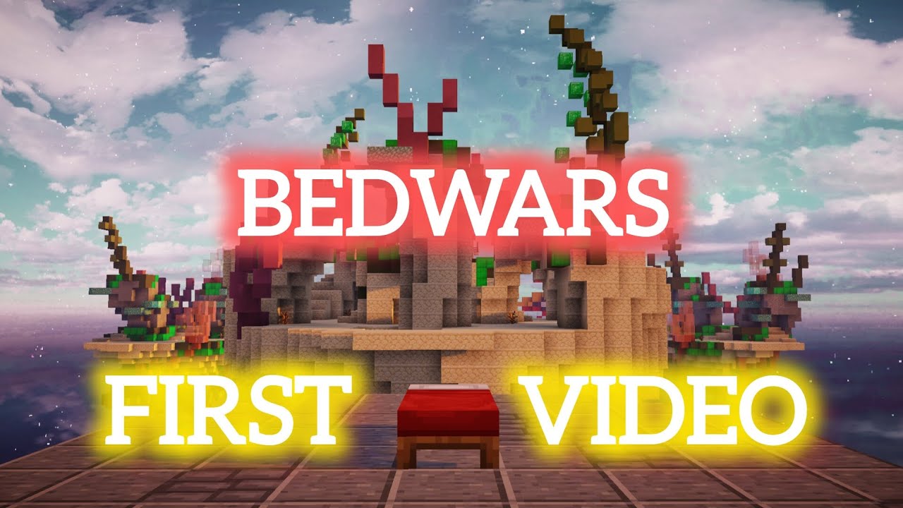 first play bedwars!! - YouTube