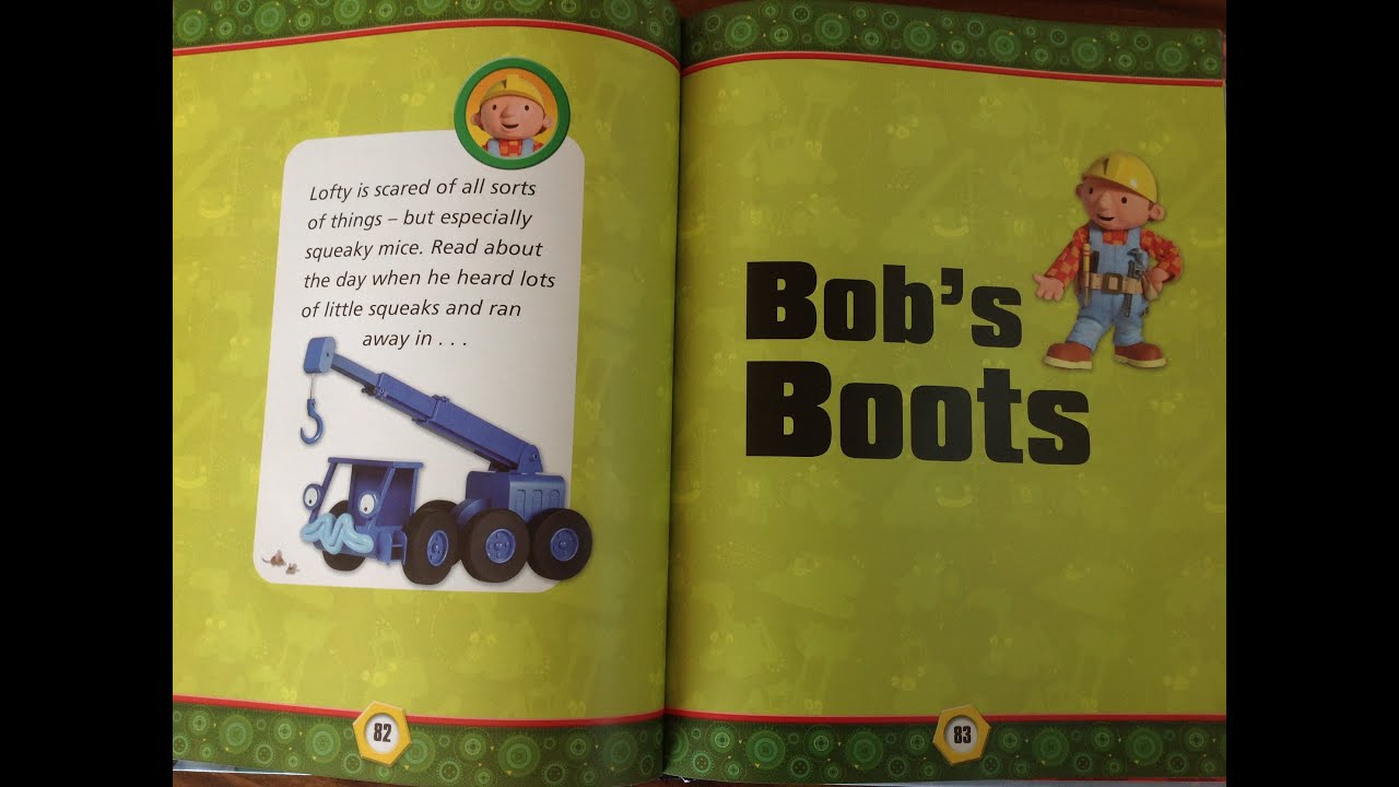 Bob the Builder: Bob's Boots Read Aloud - YouTube