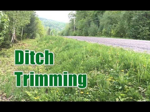 #71 Friday Exercise - Ditch Trimming - YouTube