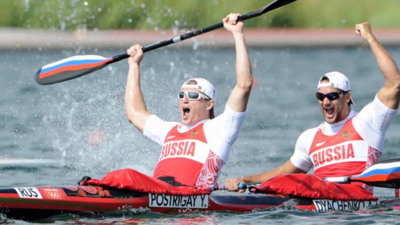 Postrigay, Dyachenko of Russia Win Gold in 200 meter K 2 at Olympic ...