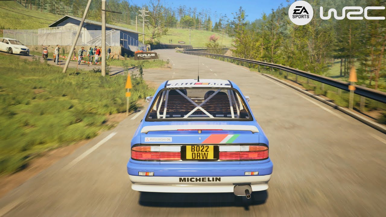 EA Sports WRC | Mitsubishi Galant VR4 '88 at Nenoue Plateau "Forum8 ...