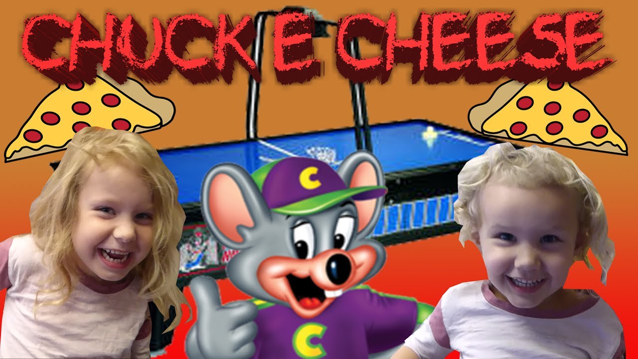 CHUCK E CHEESE GAMES FUN KIDS playing games and having fun with Harzel ...