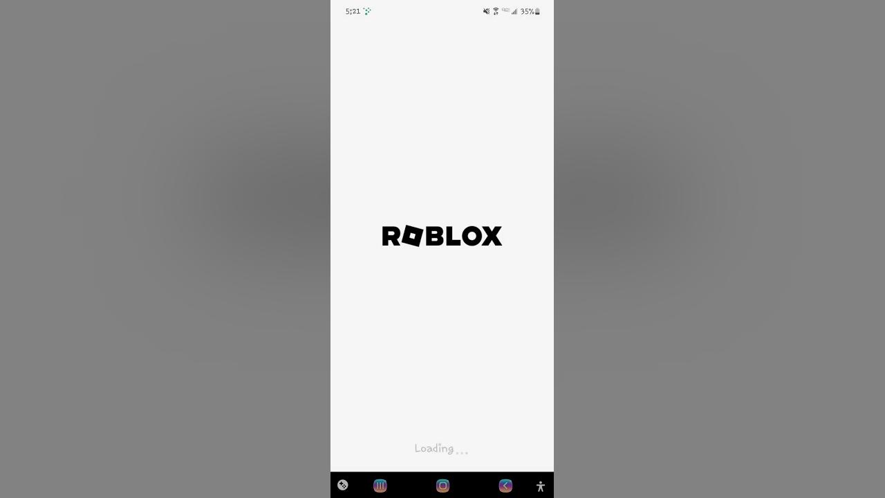 #roblox infinite loading glitch on Android app - YouTube