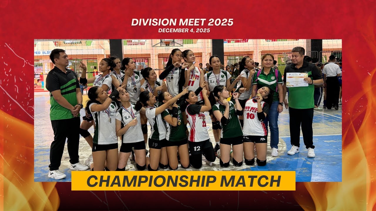 DIVISION MEET 2025 CHAMPIONSHIP MATCH - YouTube