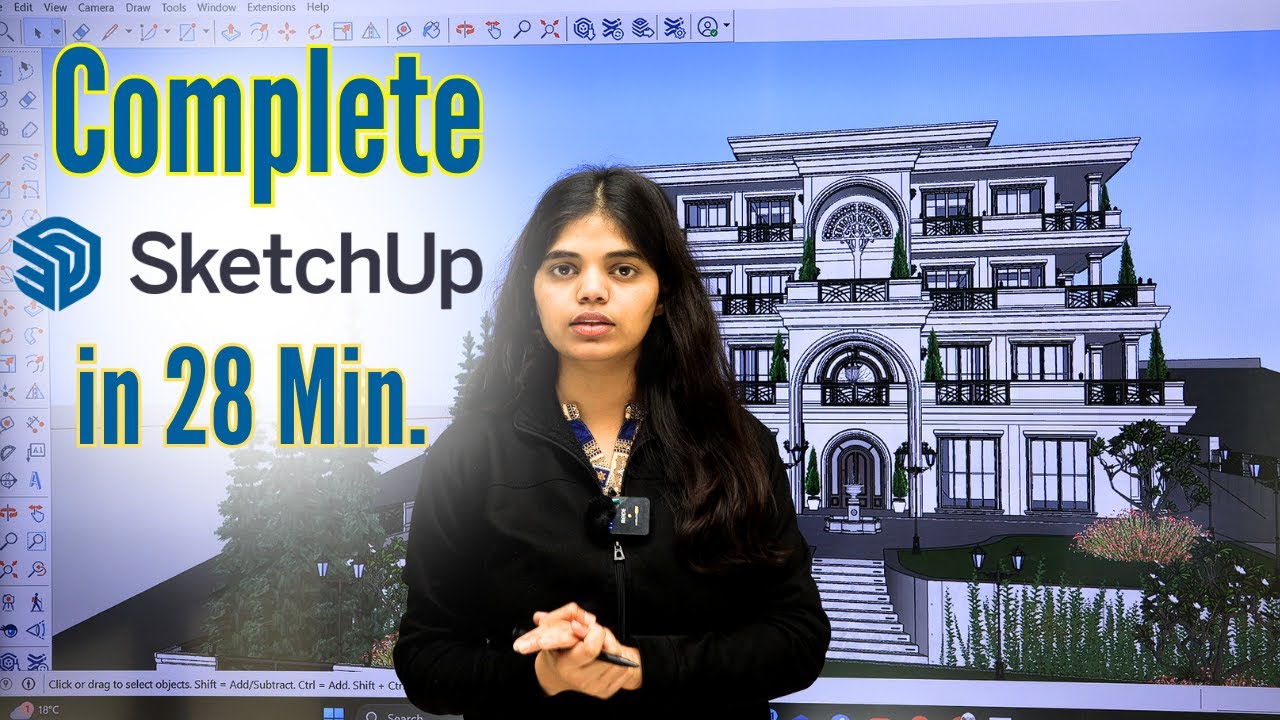 SketchUp for Beginners | Complete Sketchup in 28 Min. - YouTube