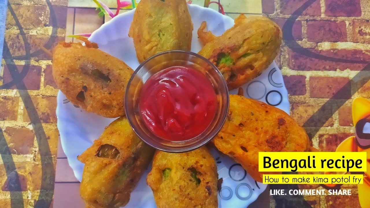 Bengali recipe | how to make kima potol fry | easy step by step - YouTube