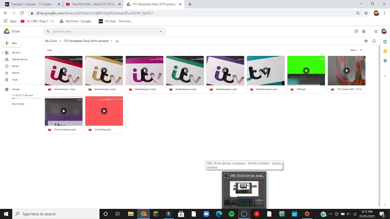 The ITV Templates Pack is avilable, yet again (link in description ...