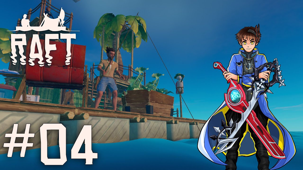 Raft Multiplayer World Playthrough with Chaos, Lauren & Shroom part 4 ...