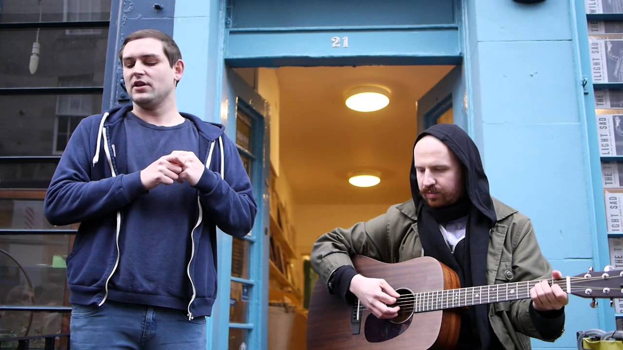 The Twilight Sad live acoustic at Voxbox Records, Edinburgh - 14th Feb ...