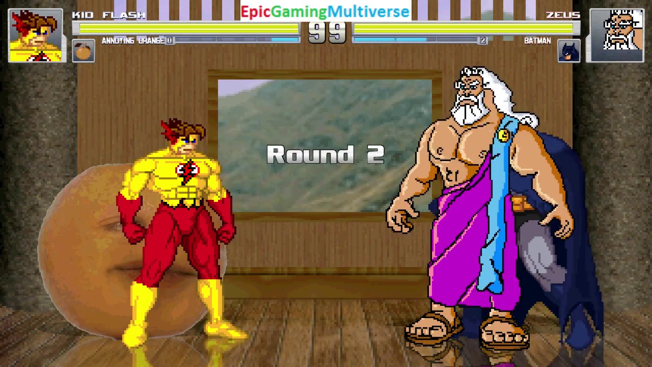Zeus The God Of Thunder And Batman VS Kid Flash & Annoying Orange In A ...