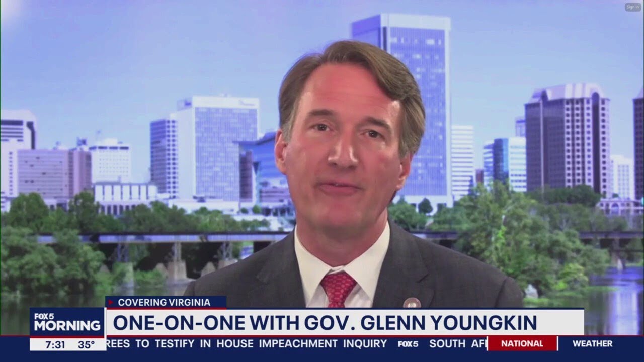1-on-1 with Gov. Youngkin: Challenges in the Commonwealth - YouTube