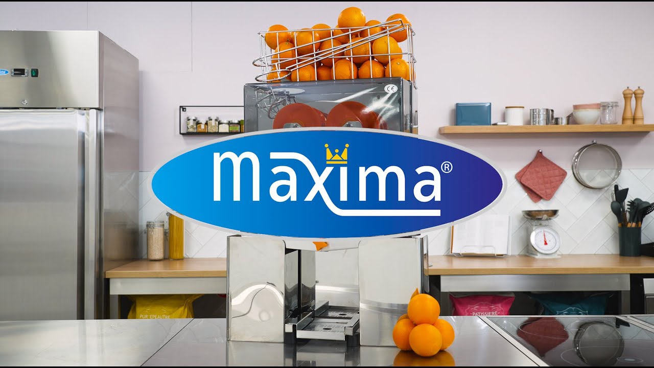 Maxima Automatic Orange Press – MAJ26X - YouTube