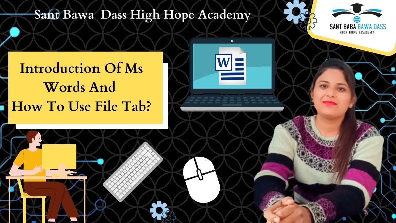 Introduction Of MS Word And How To Use File Tab|#computerknowledge # ...
