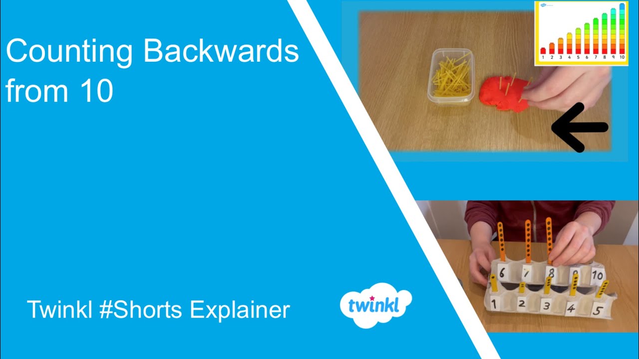 Counting Backwards from 10 - YouTube