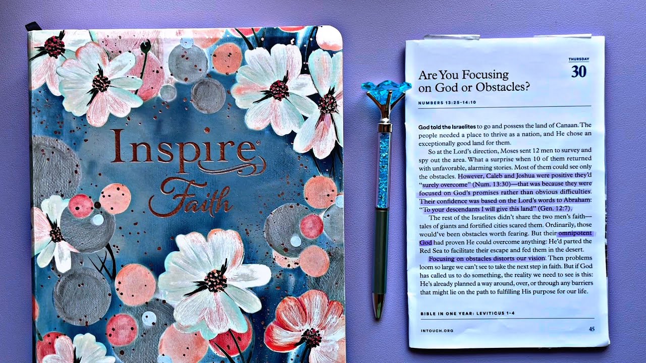 InTouch Devotional: Are You Focusing on God or Obstacles? - YouTube