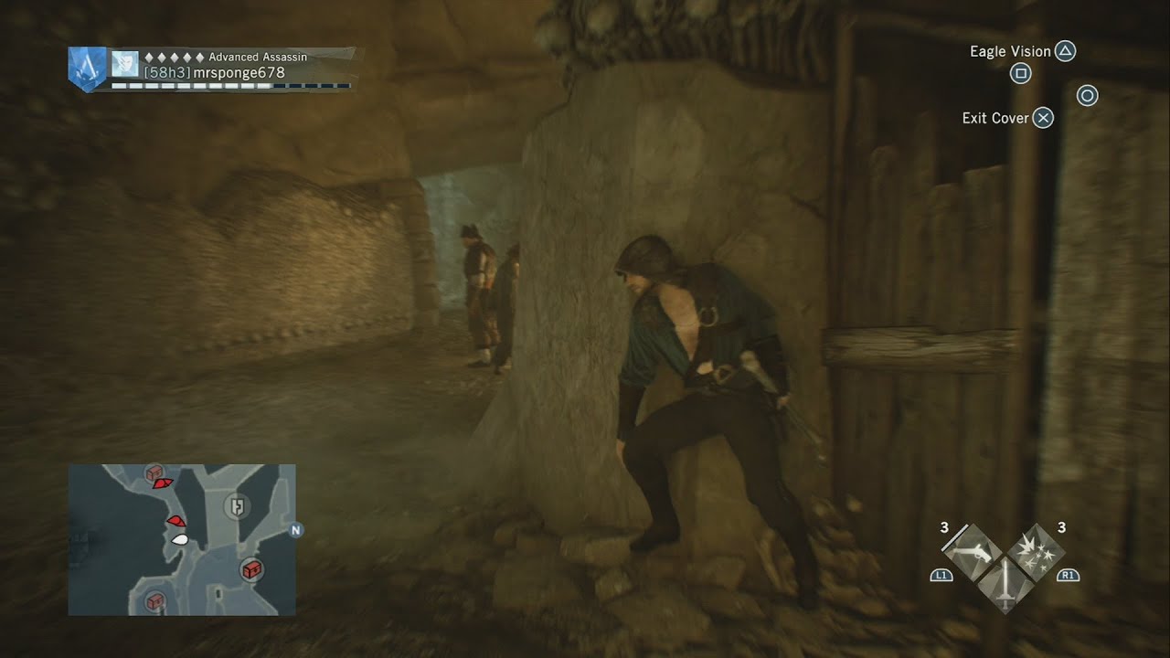 Assassin's Creed Unity Dead Kings Underground Free Roam #1 - YouTube