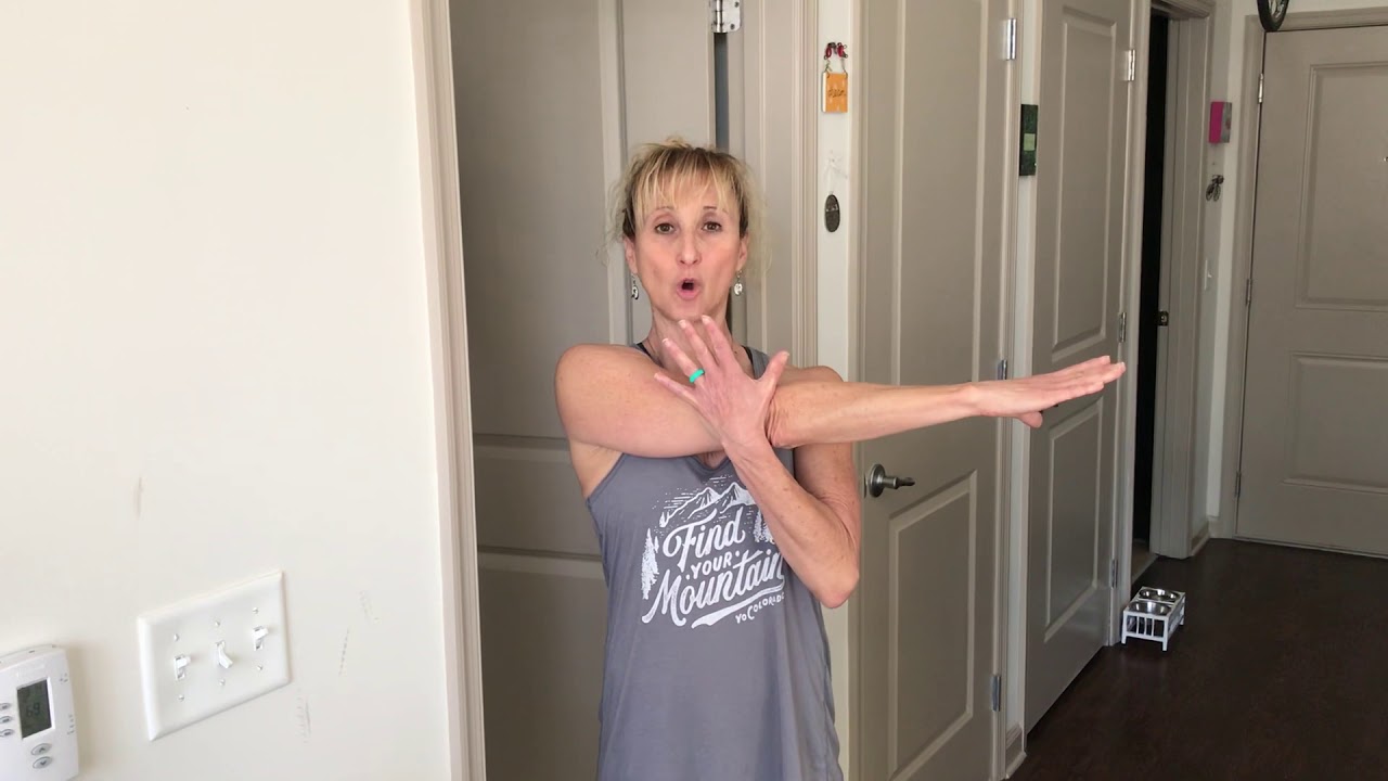 Salute Stretch (Shoulder) - YouTube