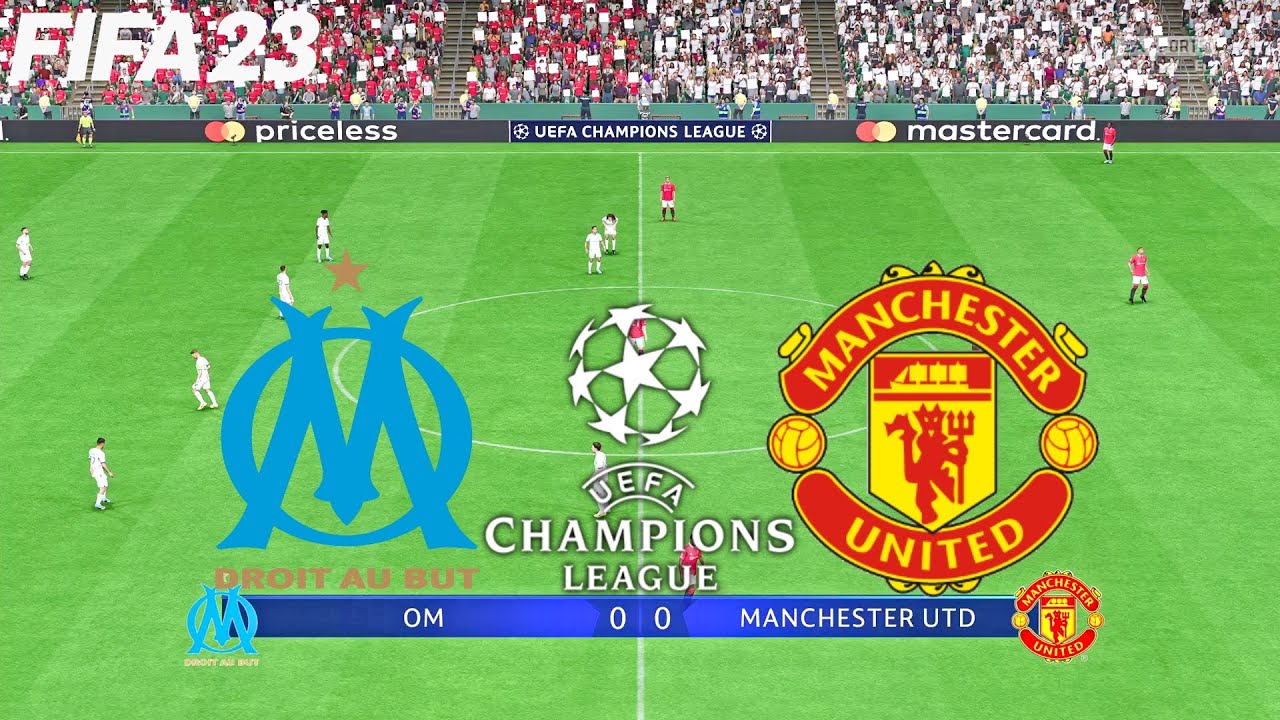 FIFA 23 | Olympique de Marseille vs Manchester United - UCL UEFA ...
