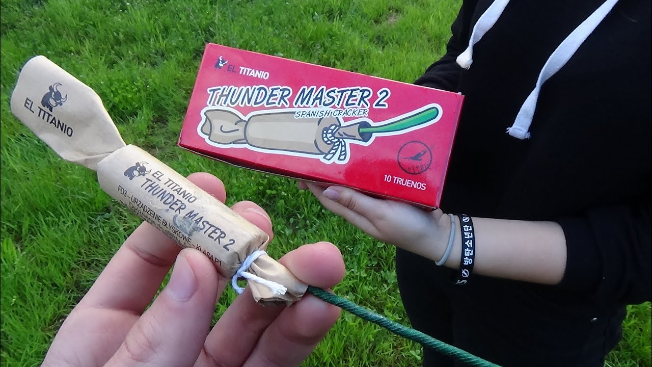 TEST MEGA PETARD Thunder Master 2 FD3 - 10 sztuk od Dextrin ...