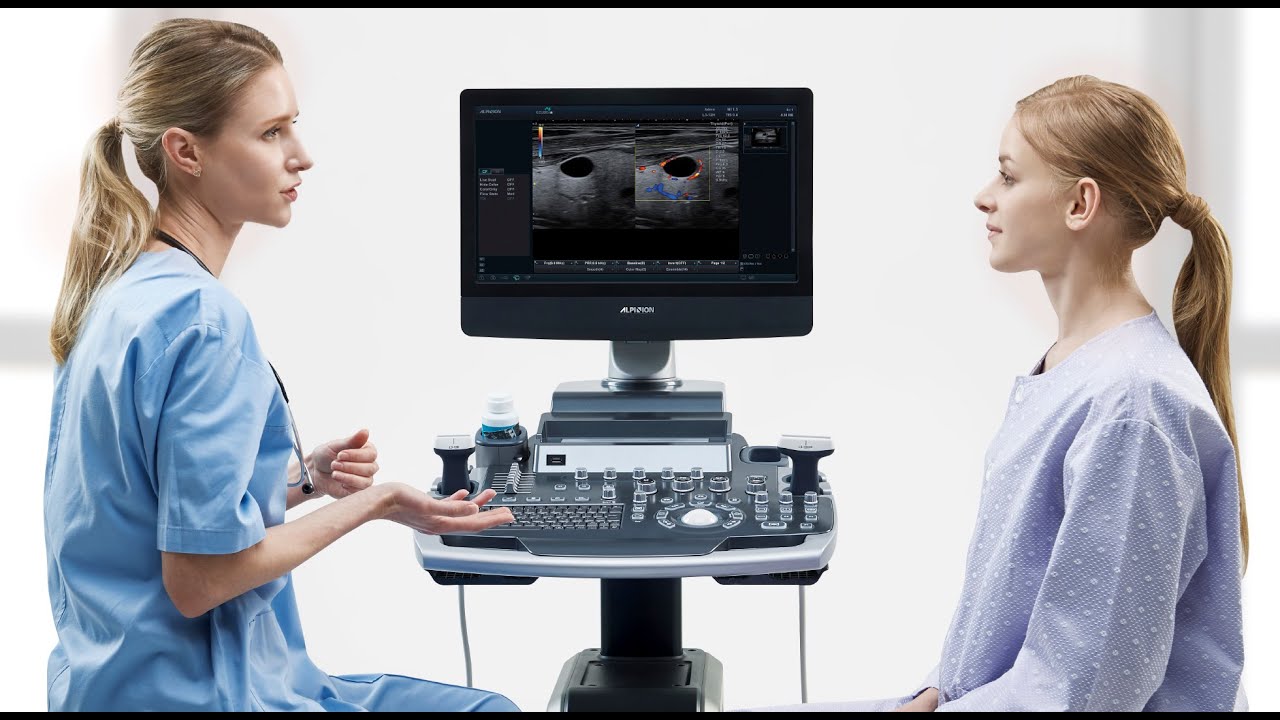 E-Cube 8 ультразвуковой сканер - YouTube