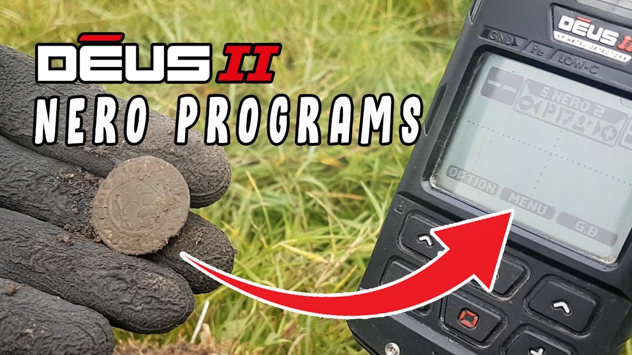 XP Deus II Garys Nero programs - YouTube