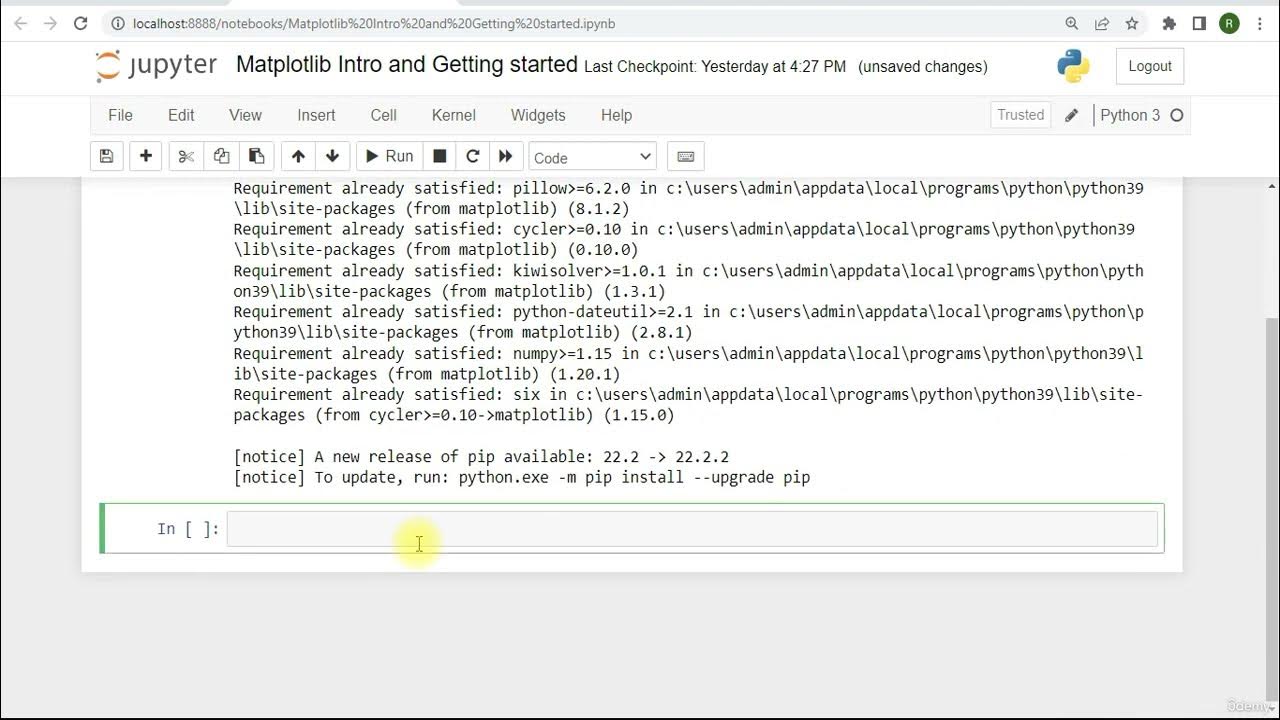 Lecture #14: Introduction to Matplotlib - YouTube