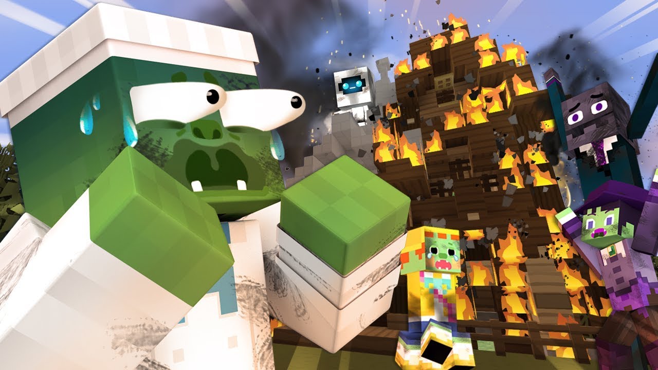 Monster And The City | Season 2 - Episode 07 | Minecraft Animation ...
