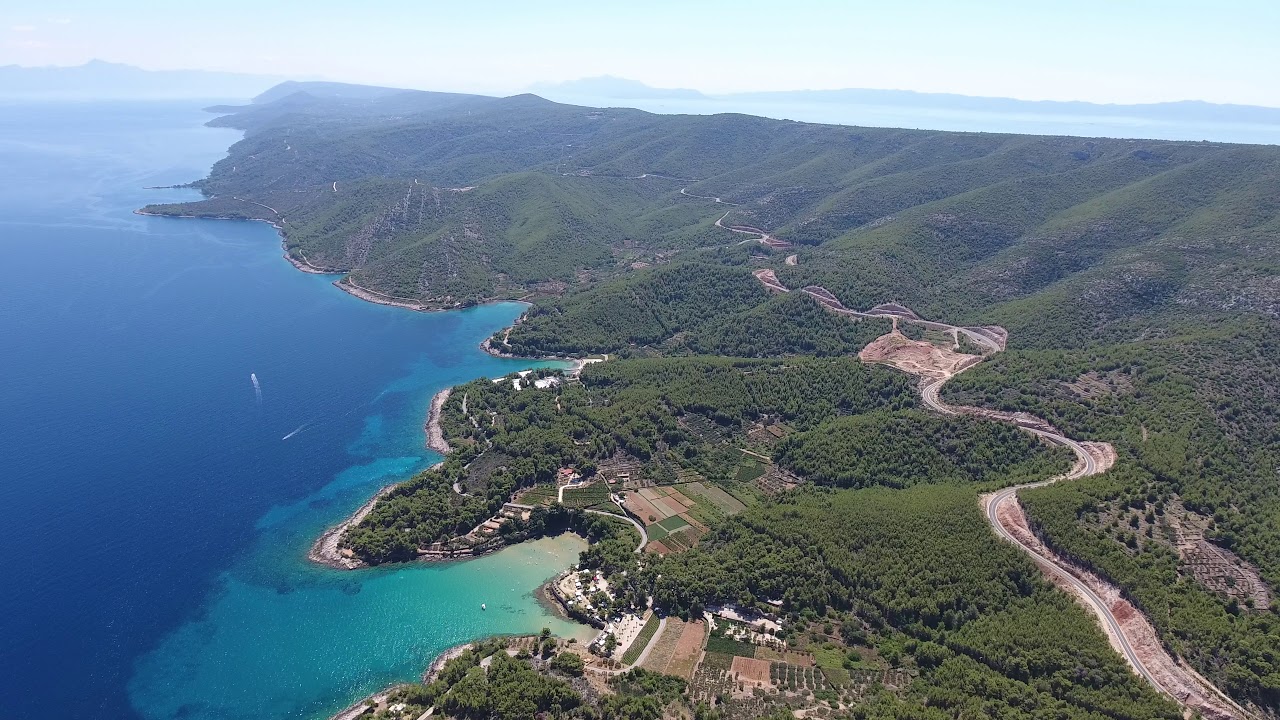 Croatia Kroatien Jelsa HVAR Kamp Grebišće Droneview DJI 0010 - YouTube