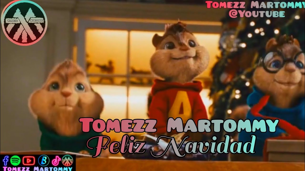 Chipmunks & Chipettes - Feliz Navidad | Merry Christmas Song | Tomezz ...