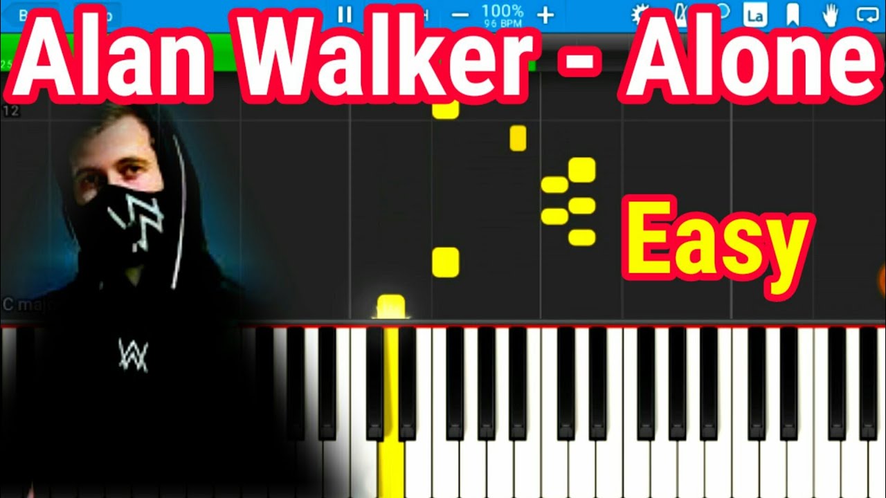 Alan Walker - Alone Piano Tutorial | Alan Walker Alone Piano | Alan ...
