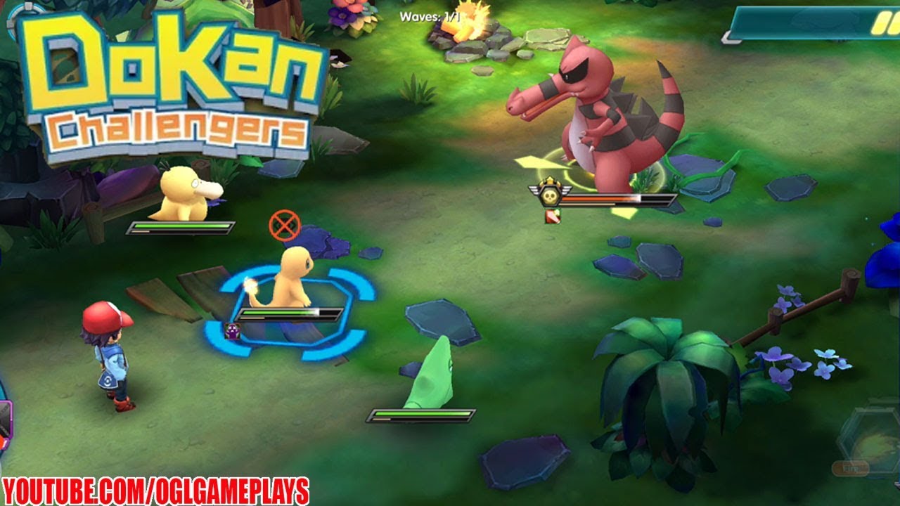 Dokan Challengers (Pokemon) Gameplay Android - YouTube