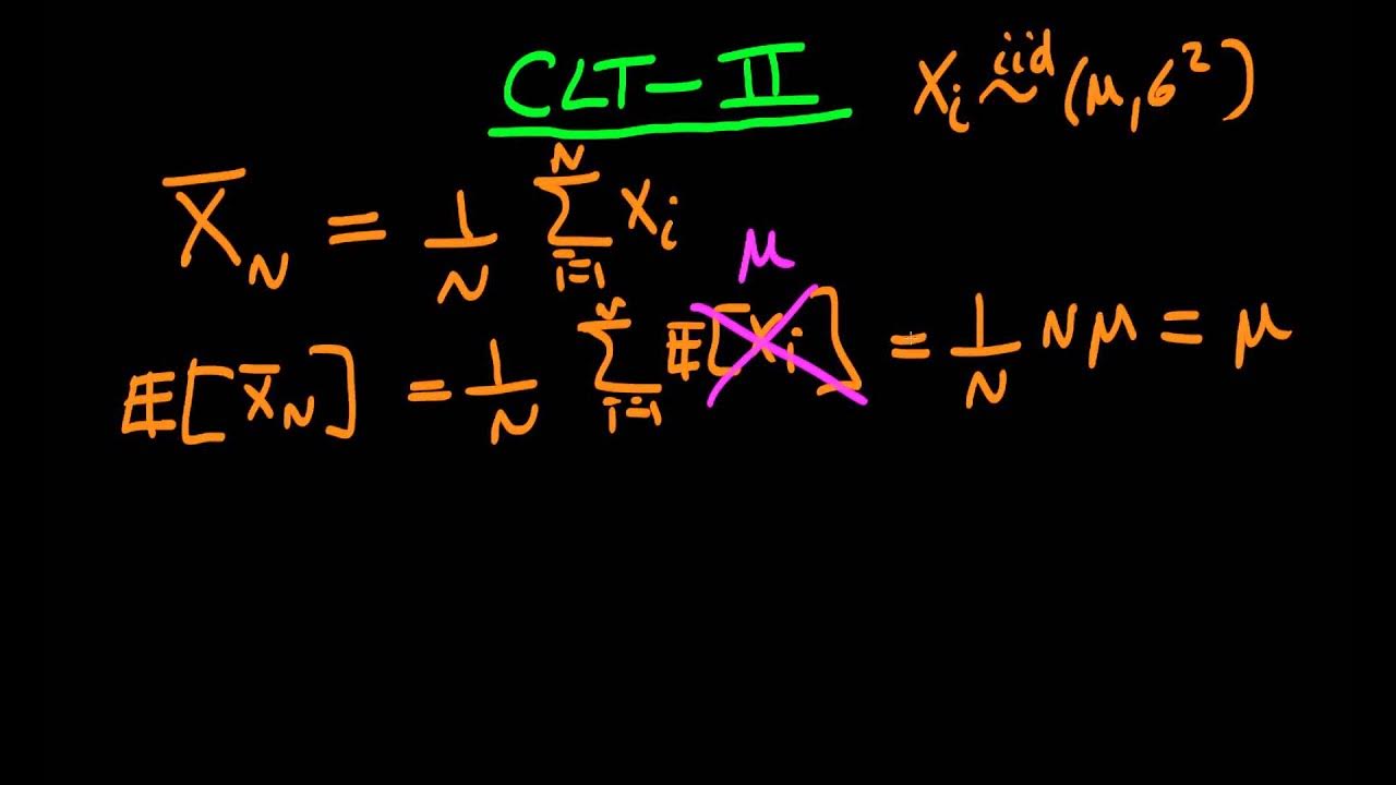 Central Limit Theorem - proof part 2 - YouTube