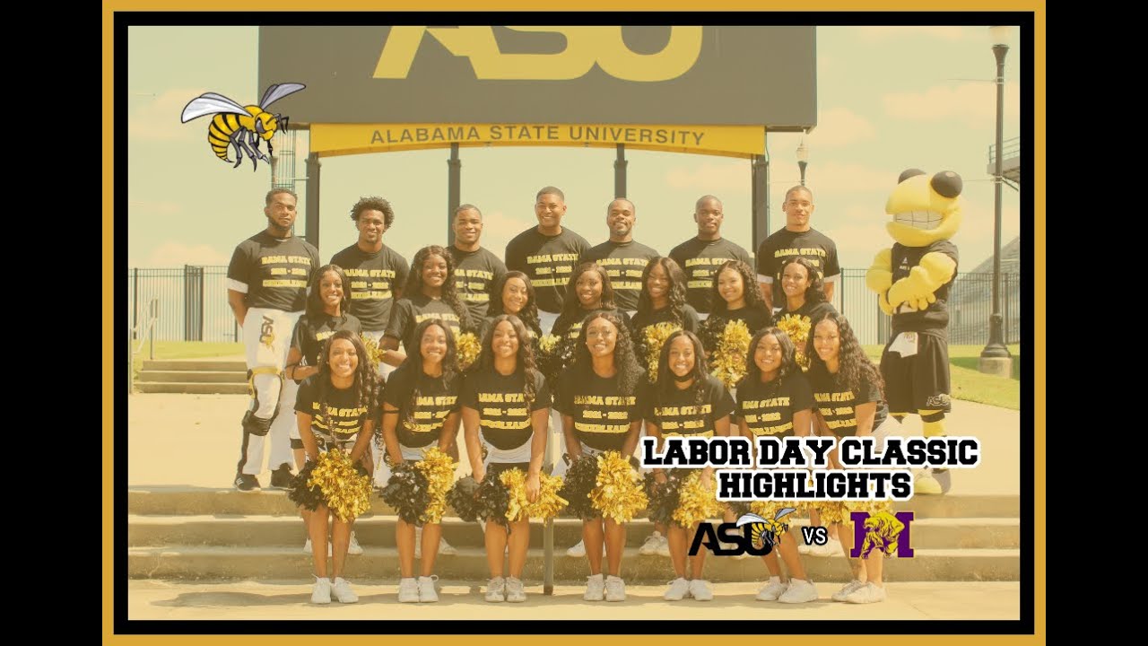 Alabama State University Cheerleaders - YouTube